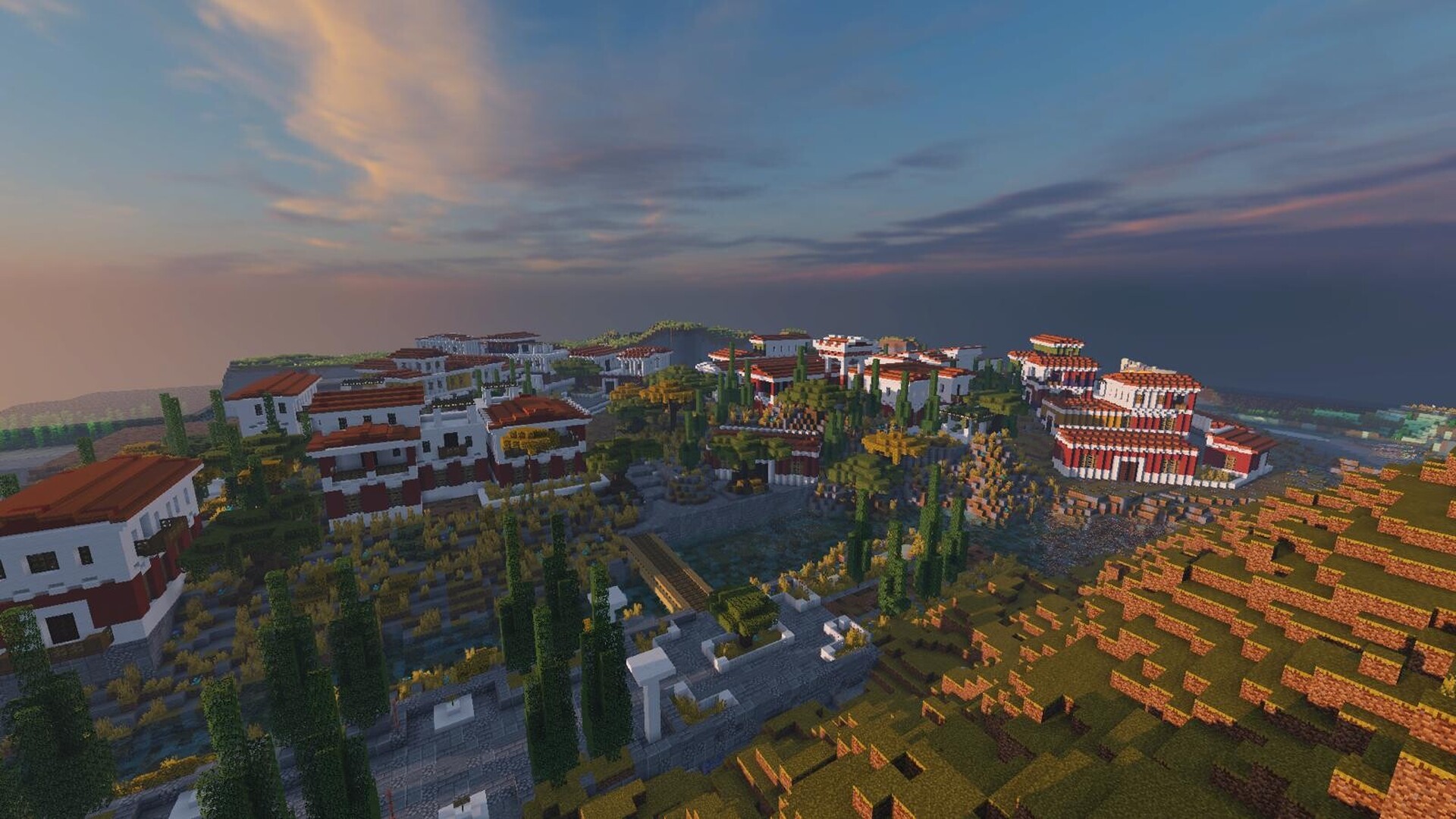 Antique Athens (Graciopolis) [the majority interiors is done] Minecraft Map