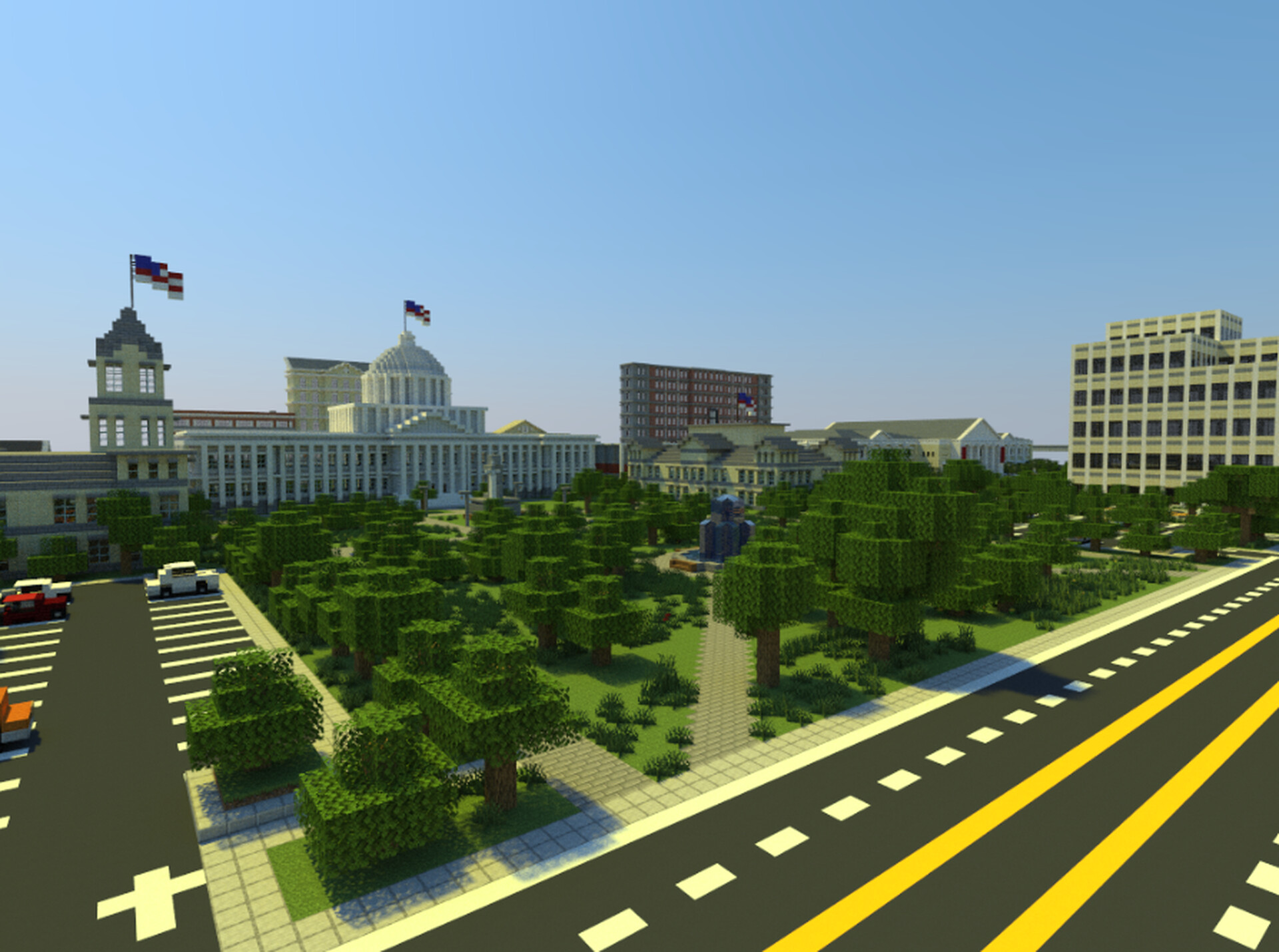 Emerald Valley City (In Progress) Minecraft Map