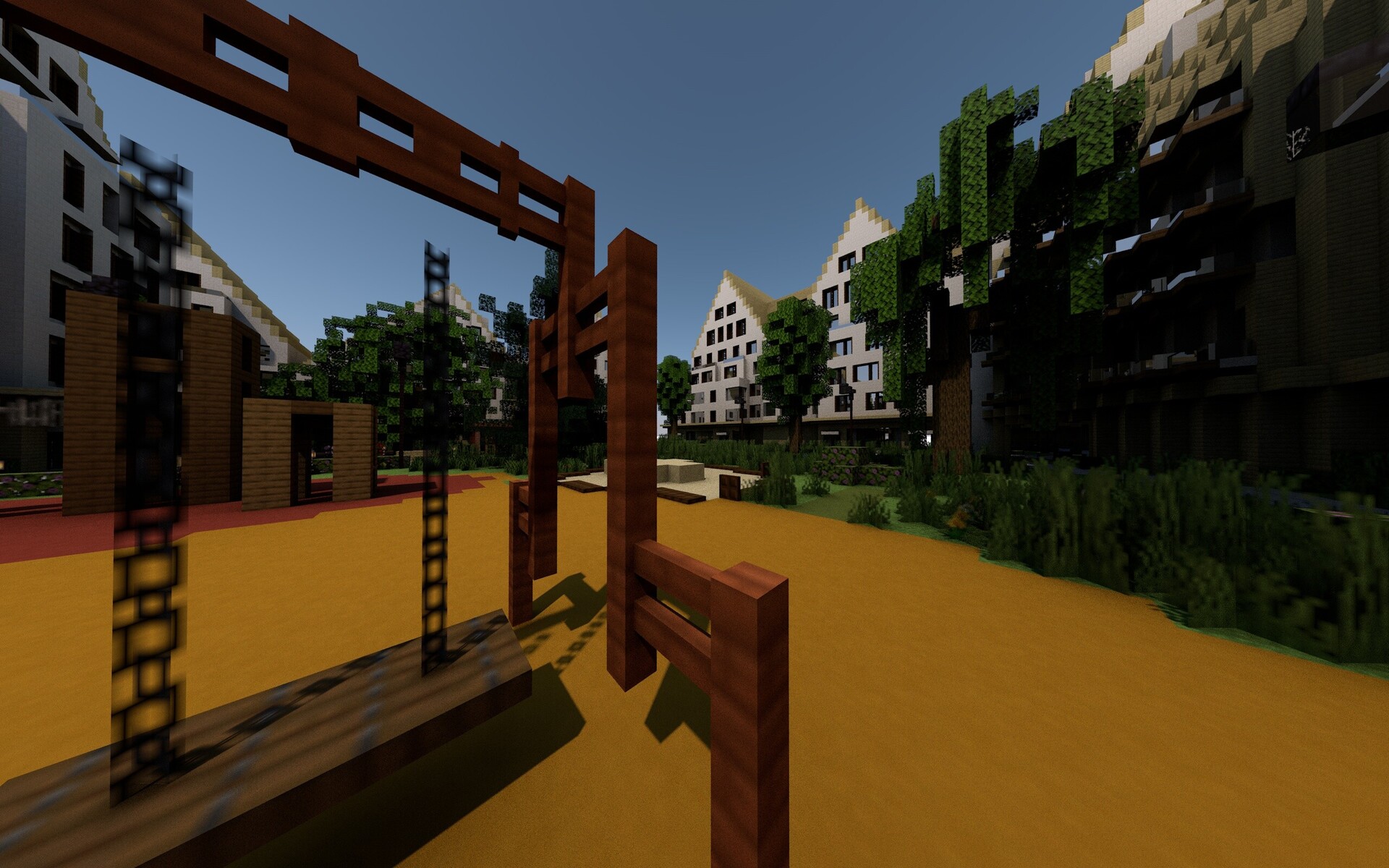 Residential complex project render Minecraft Map