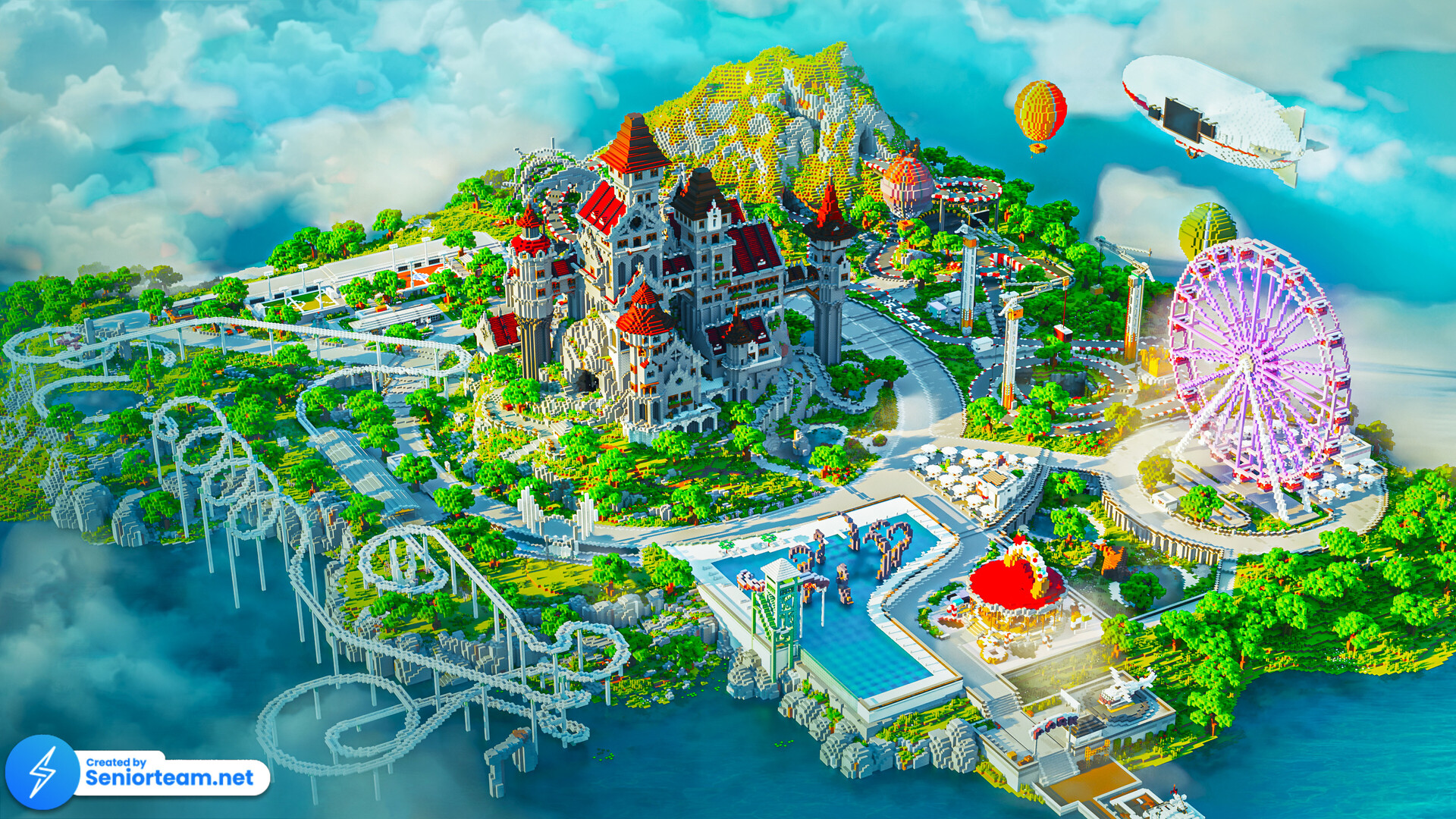 Elytra Park Minecraft Map