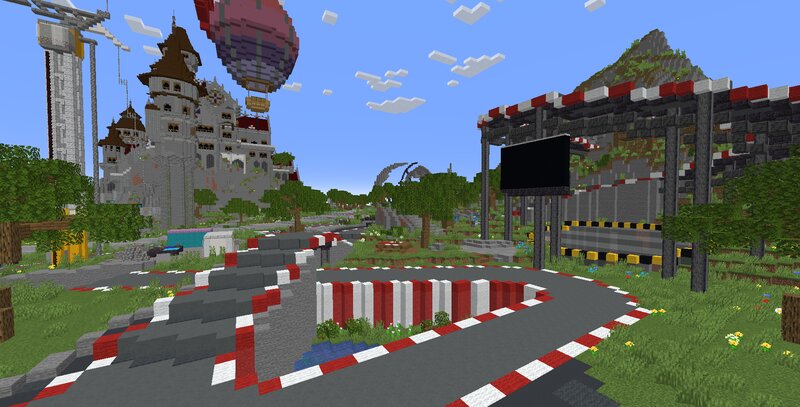 Elytra Park Minecraft Map