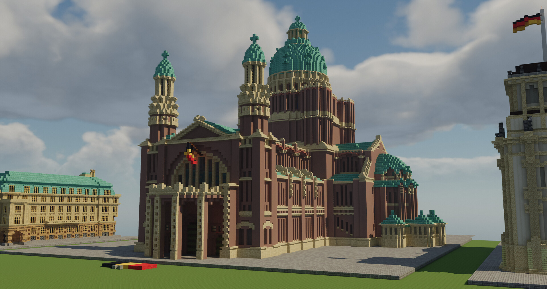 Repro - Basilica of the Sacred Heart, Brussels Minecraft Map