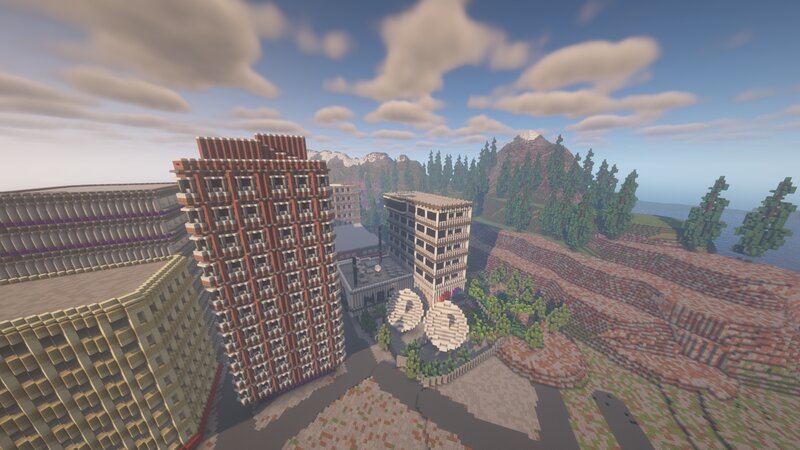 Nevek city Minecraft Map