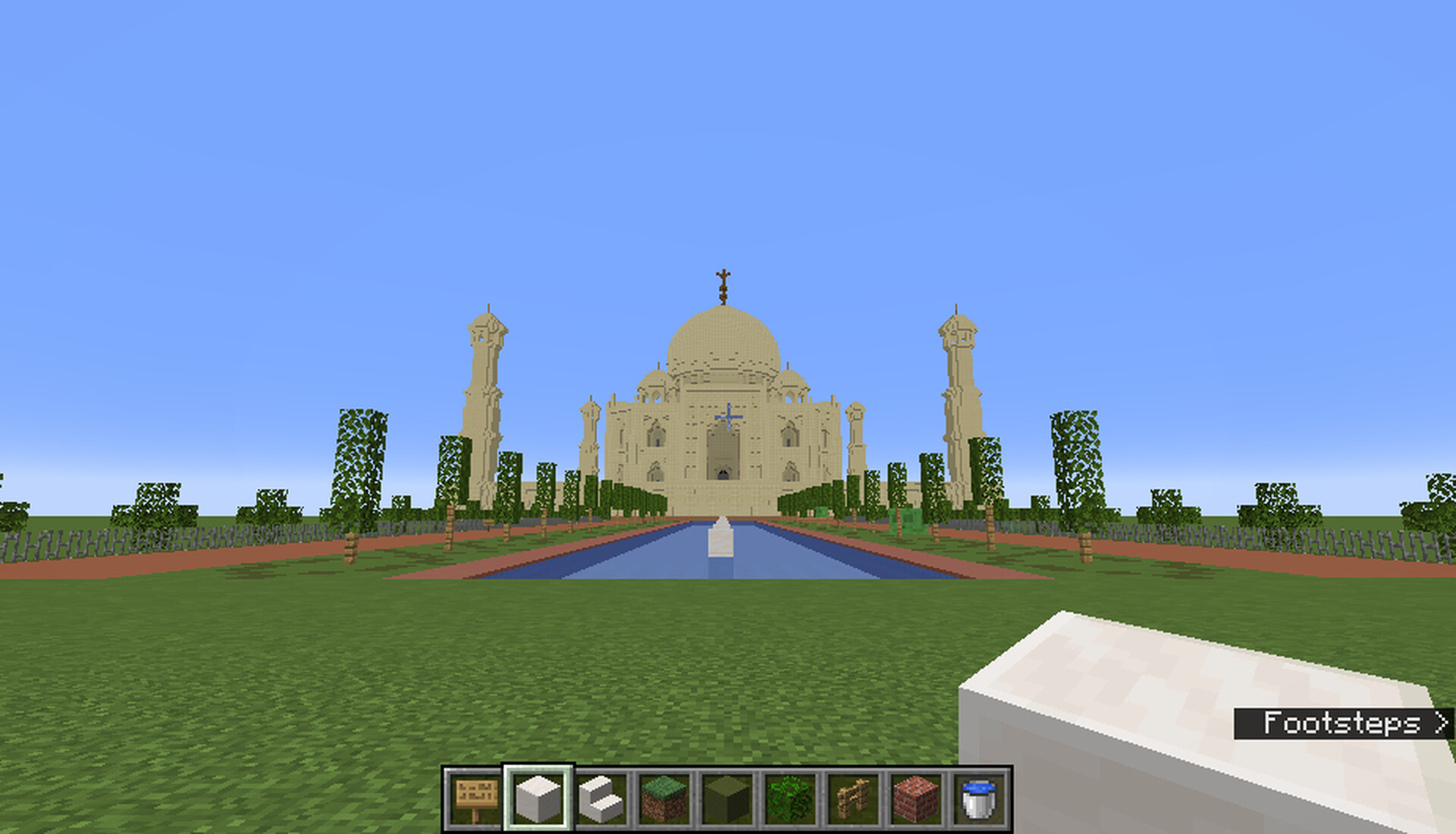 Taj Mehal Schematics Minecraft Map