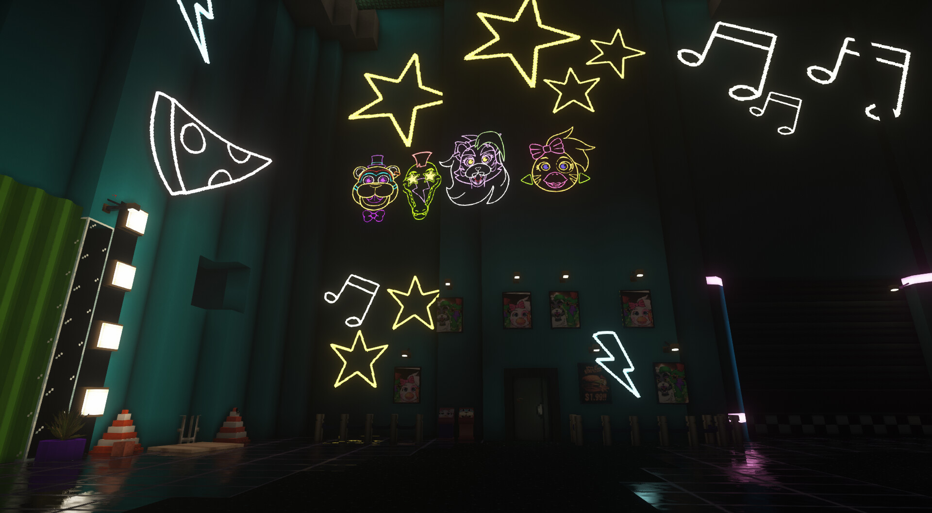 FNAF Security Breach Minecraft Map | Freddy Fazbear Pizzaplex Minecraft Map