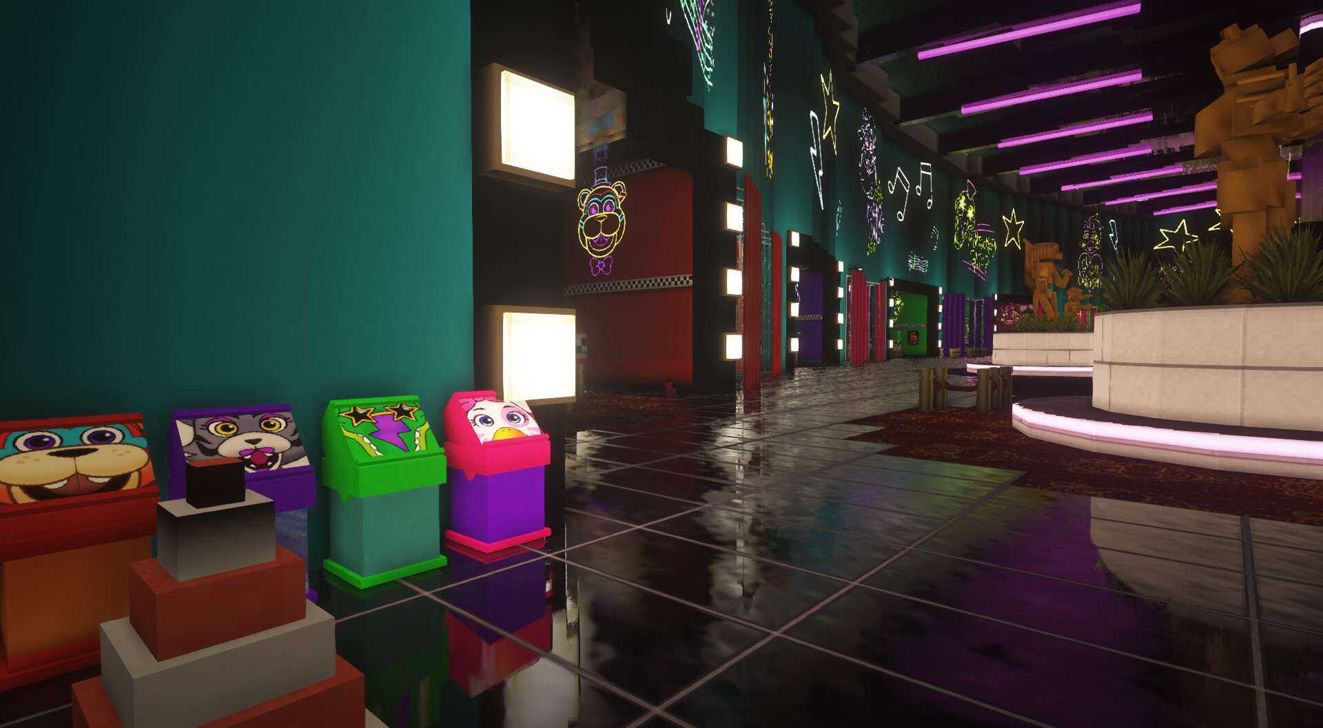 FNAF Security Breach Minecraft Map | Freddy Fazbear Pizzaplex Minecraft Map