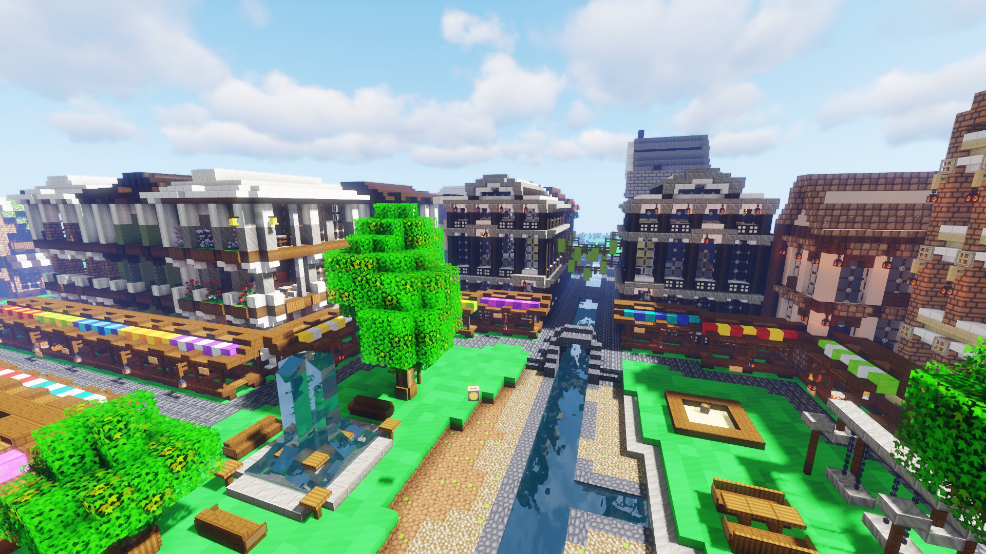 Funky town Minecraft Map