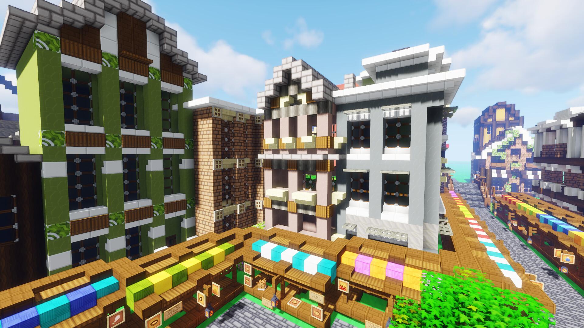 Funky town Minecraft Map