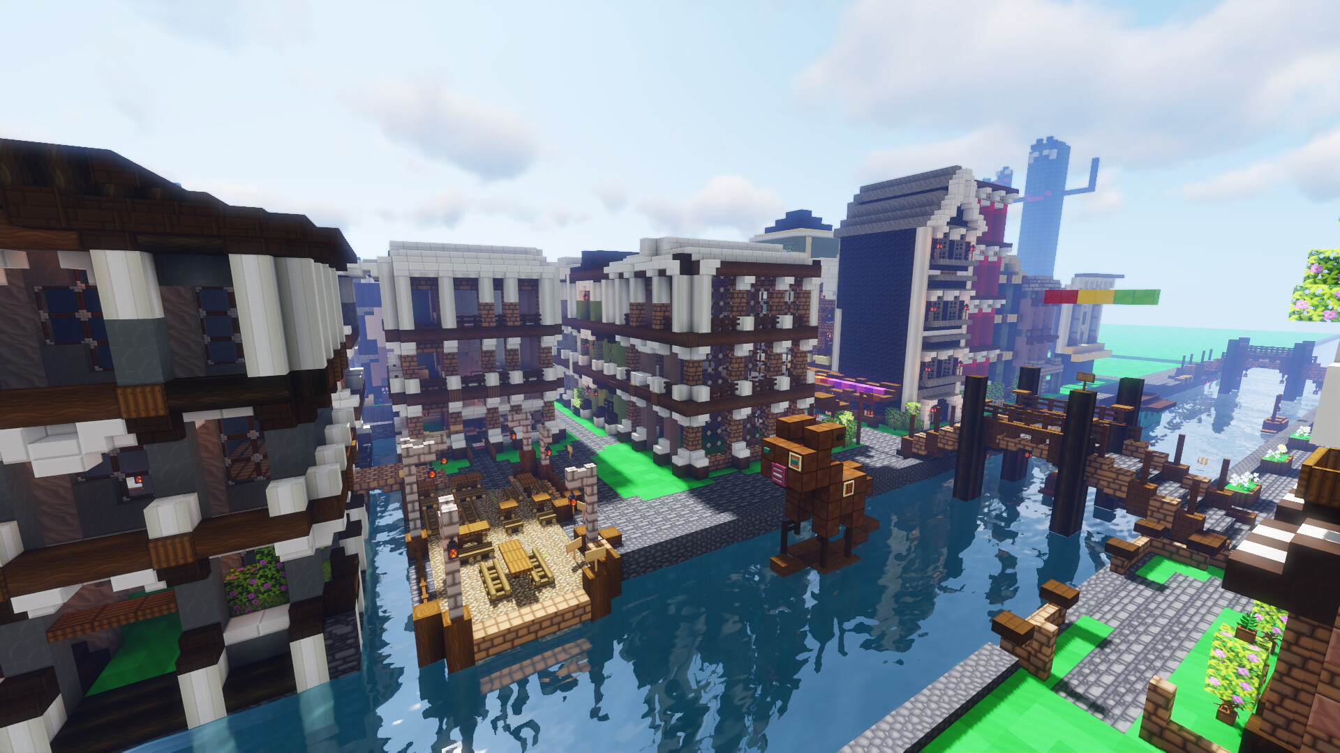 Funky town Minecraft Map