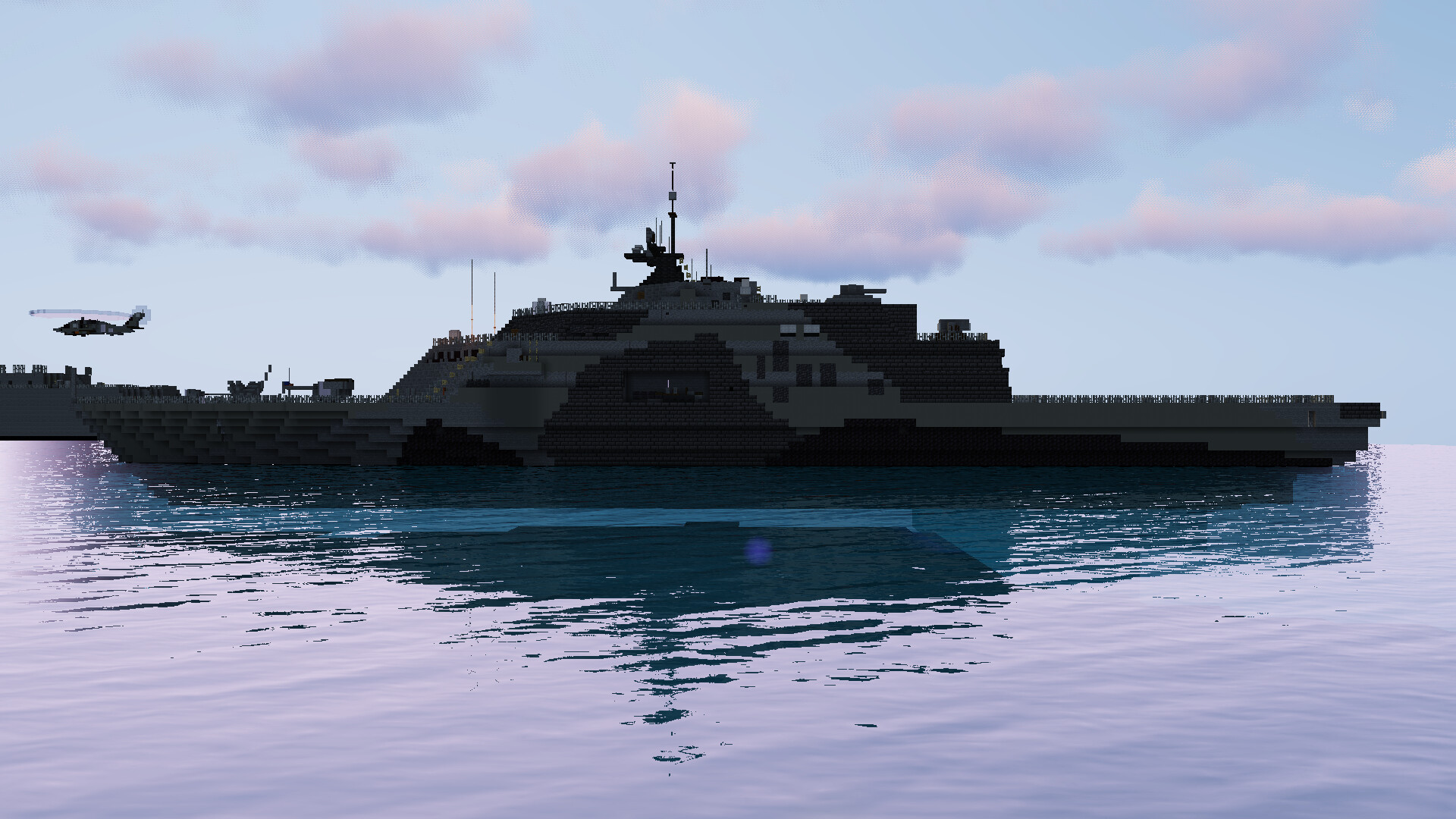 USS Freedom LCS-1 (Freedom class littoral combat ship) Minecraft Map