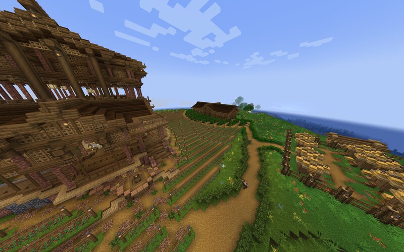 Mayvine, Mayo's Vineyard and Winery. Minecraft Map