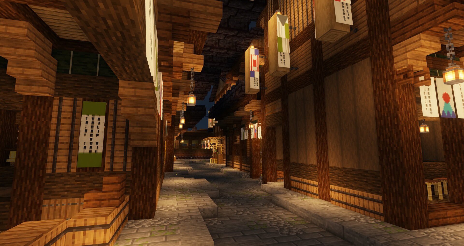 日式風格. 復古. 93*93 / Japanese style. retro. 93*93 Minecraft Map