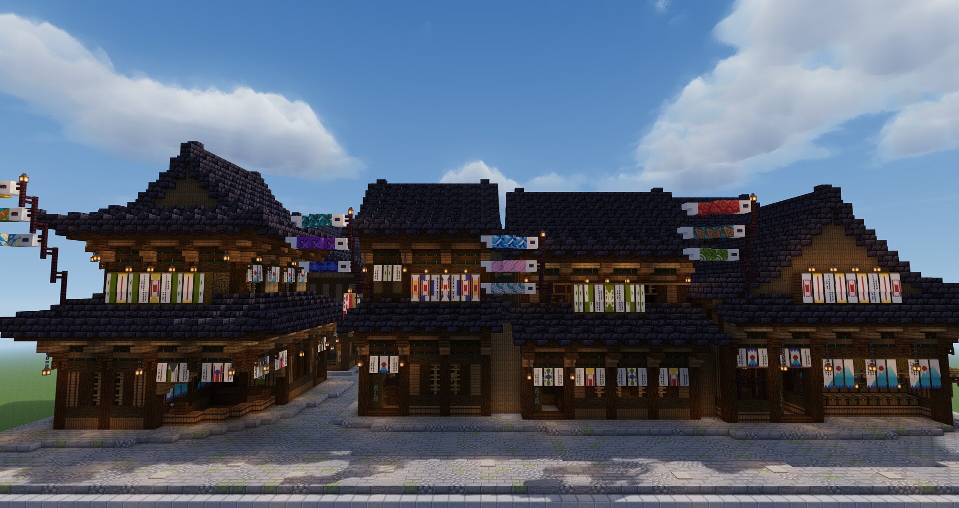 日式風格. 復古. 93*93 / Japanese style. retro. 93*93 Minecraft Map