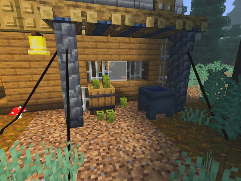 Spruce House Minecraft Map