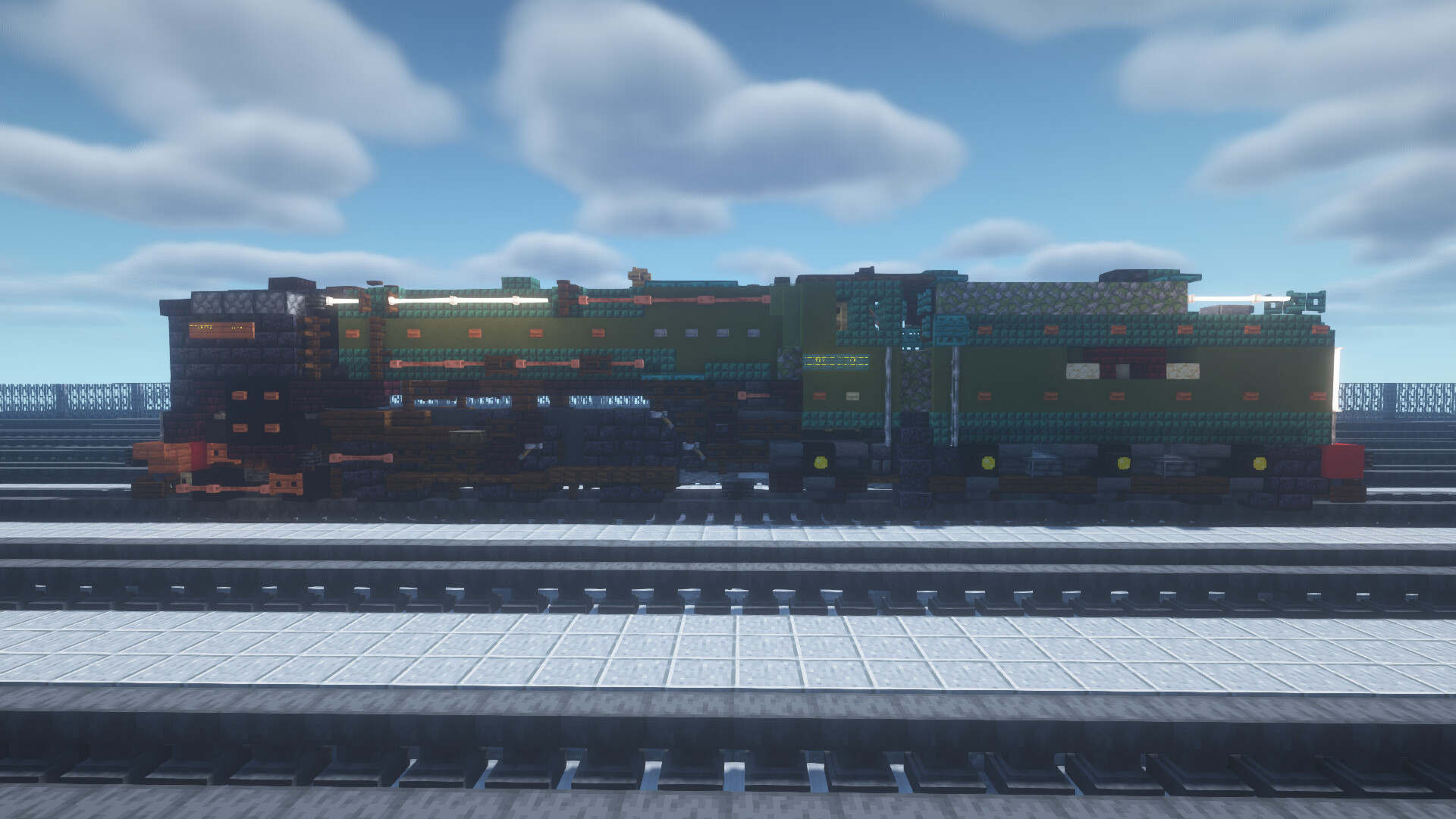 1.8:1 BR Standard Class 7 "Britannia" Minecraft Map