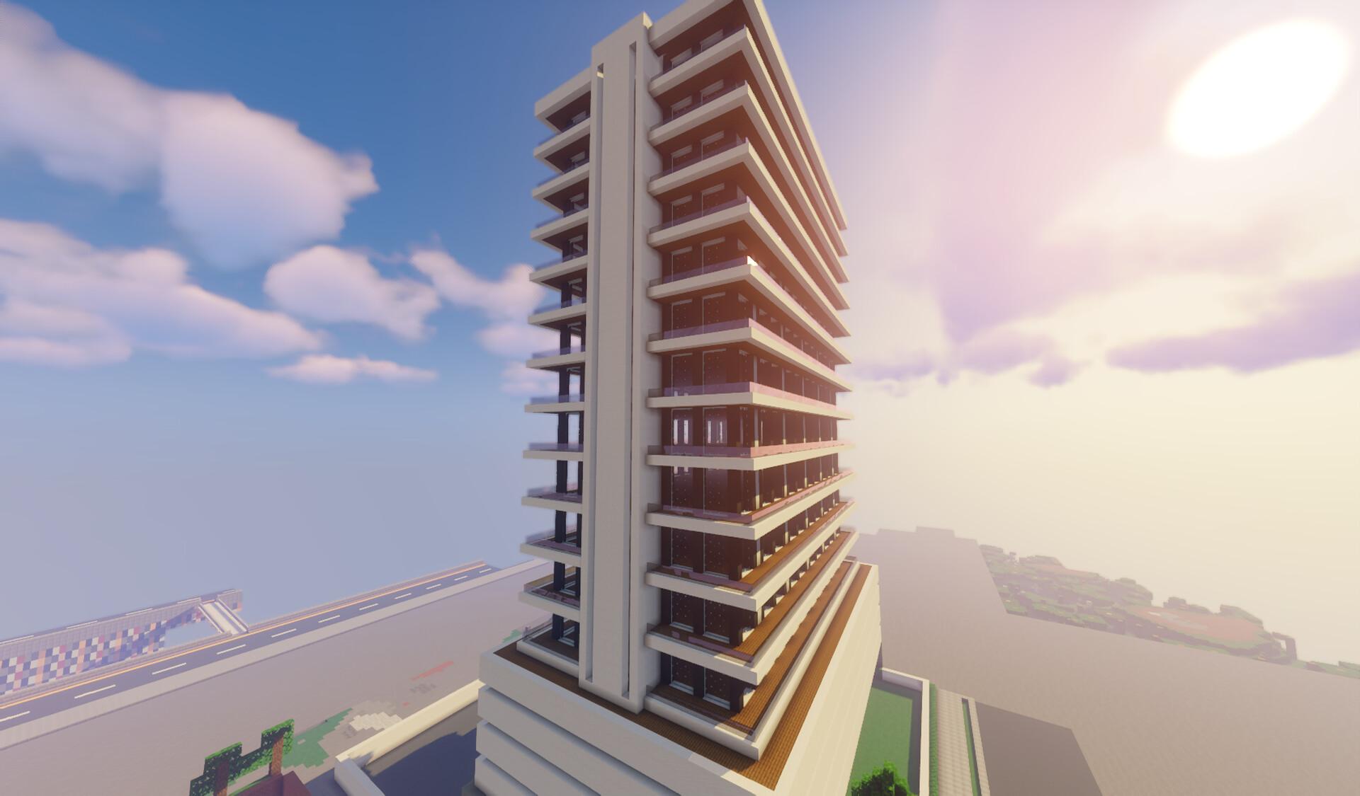 Grand Theft Auto: apartament building Minecraft Map