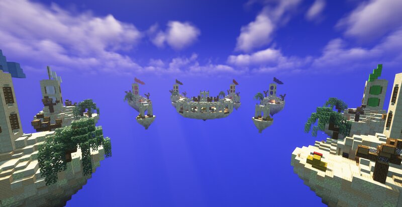 BedWars Map (Desert) [🌙 1.8 - 1.19] - FREE DOWNLOAD Minecraft Map