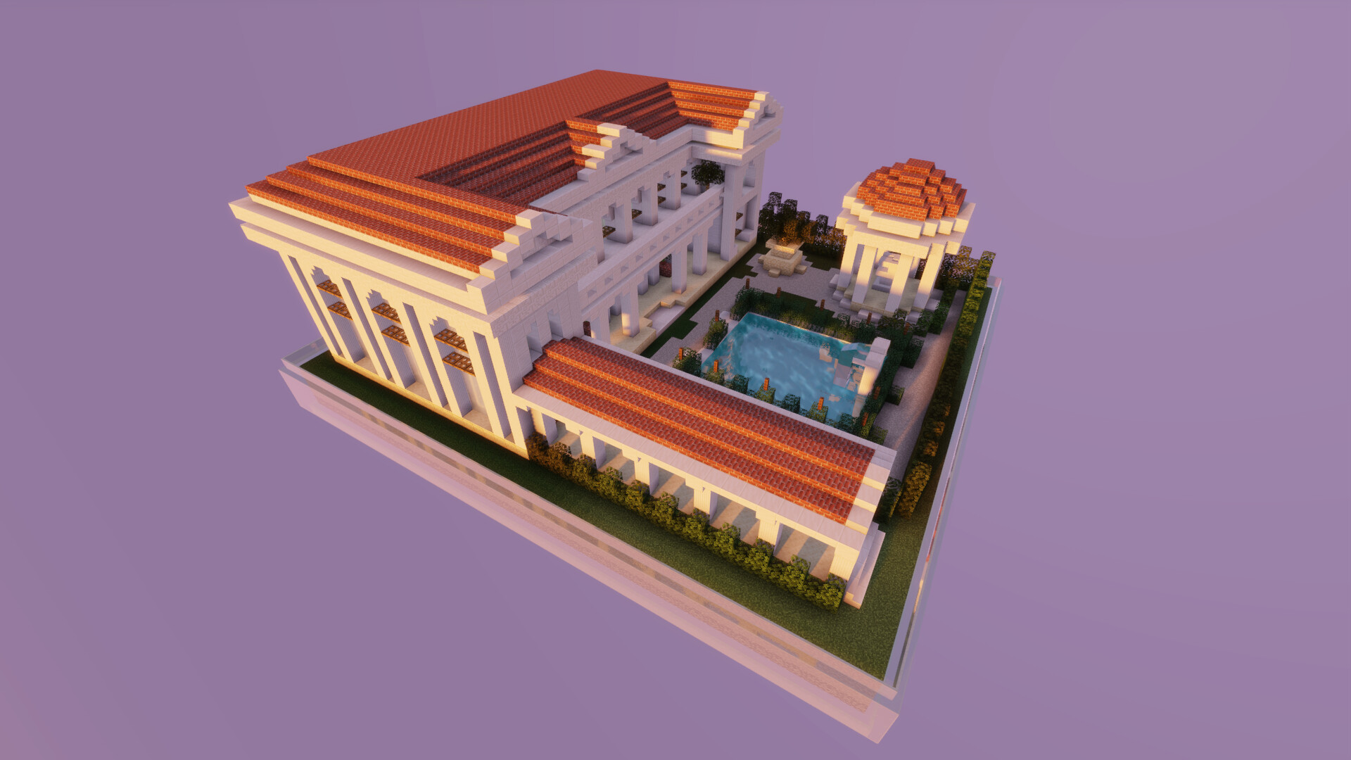 Minecraft Asset - Roman Villa (by Shax) Minecraft Map