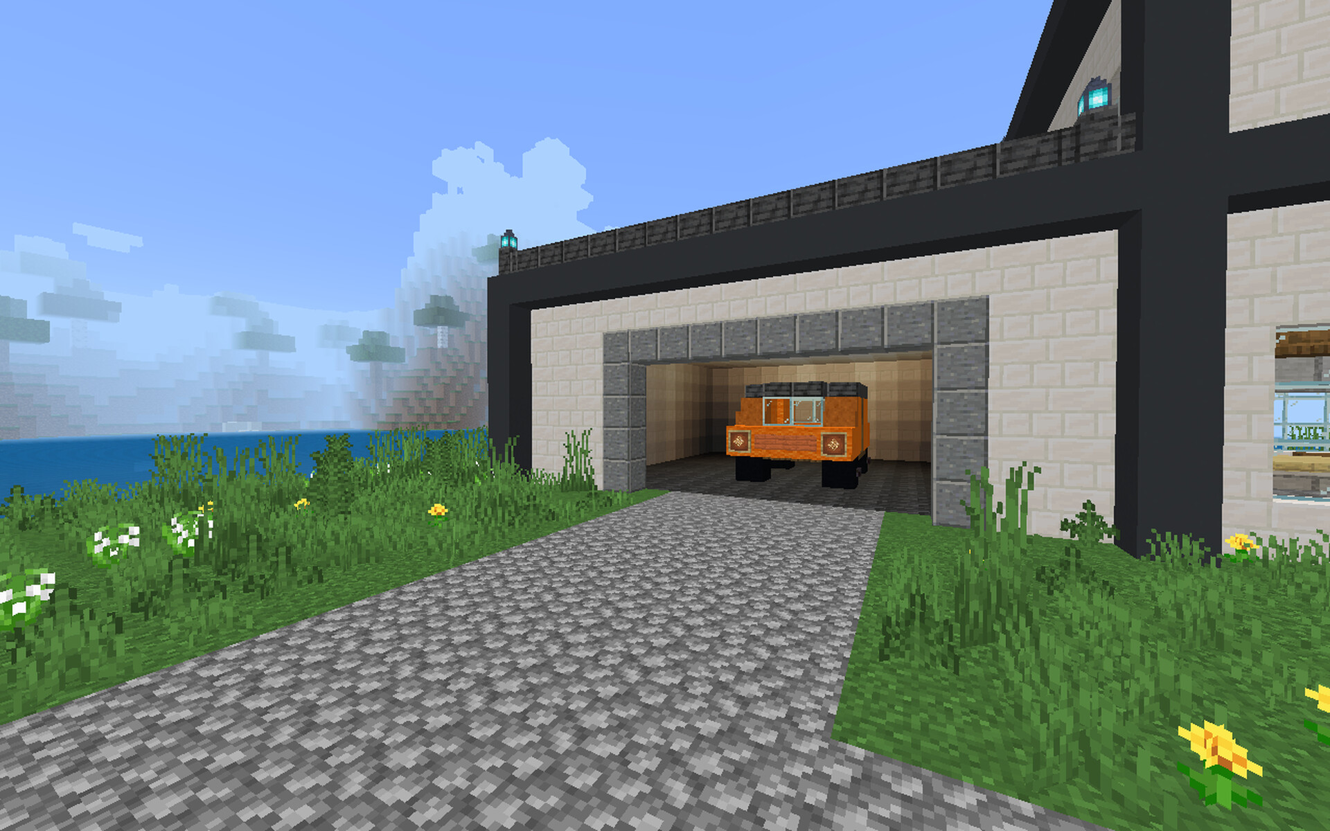 Million dollar luxury mansion by Darkmazeblox[bedrock edition ...