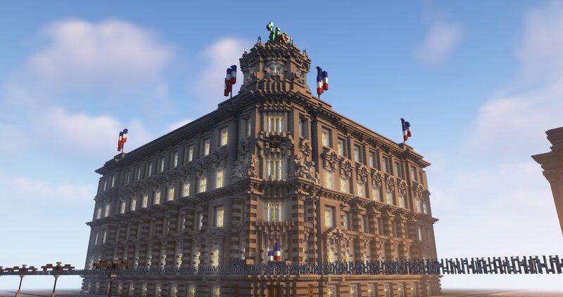 Building of the Government of Serbia Minecraft Map