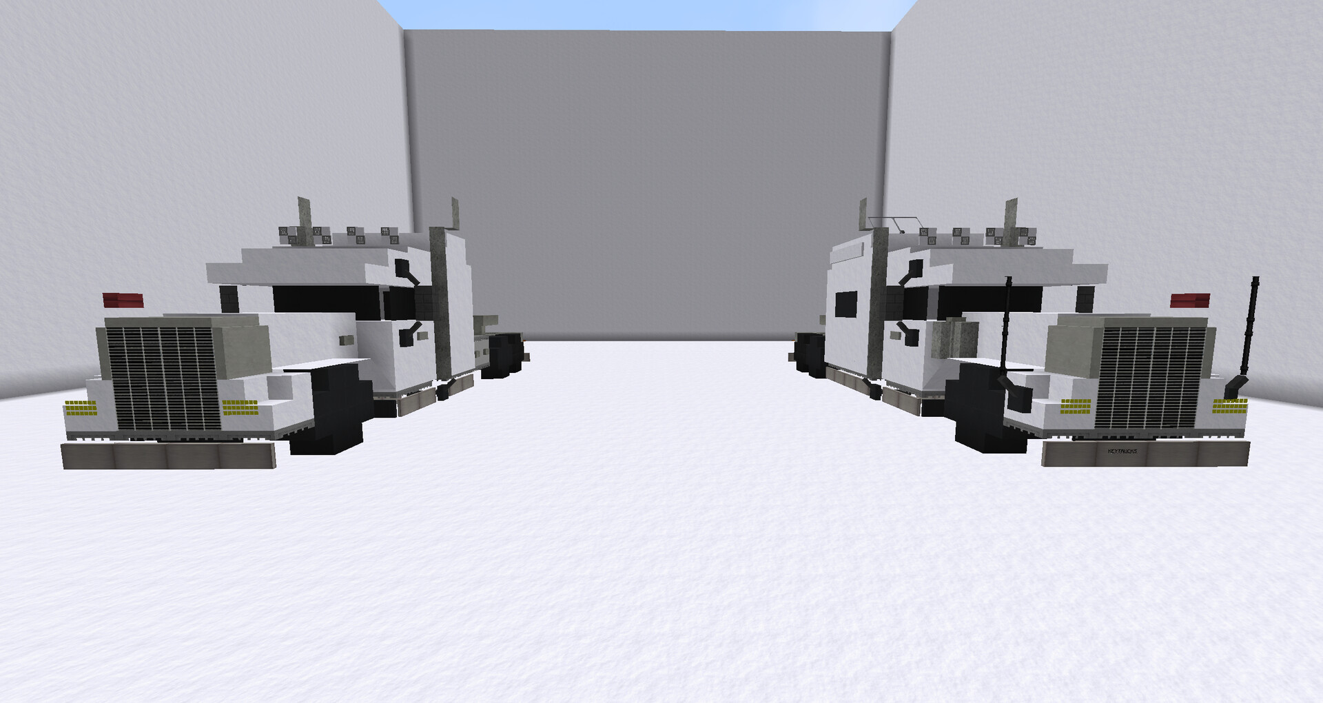 American semi's Minecraft Map