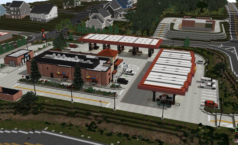 Sheetz Gas Station | TRS Minecraft Map