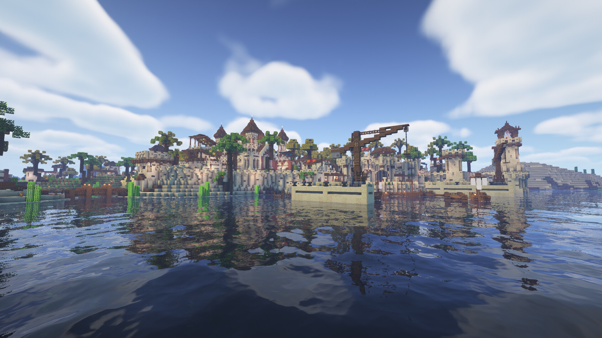 TRANSFORMACIÓN ALDEA DESIERTO / Desert Village Transformation Minecraft Map