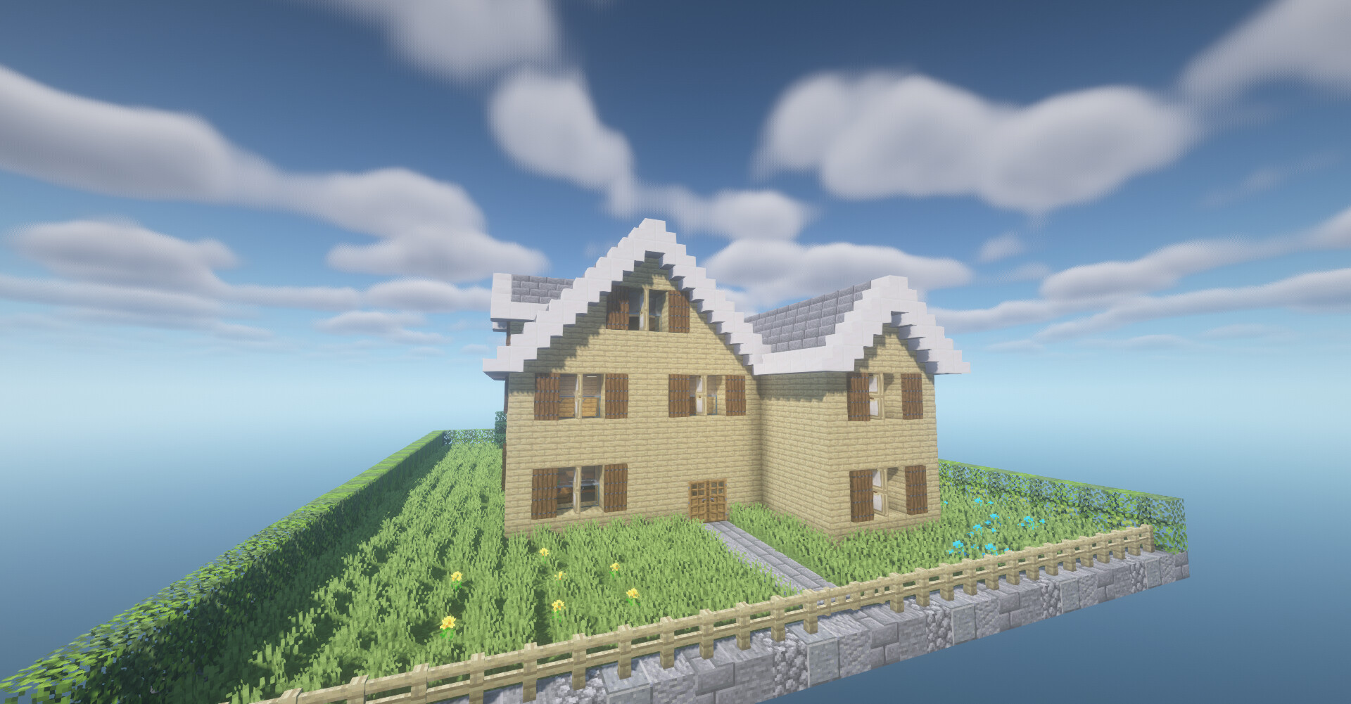 Suburban Family House Minecraft Map