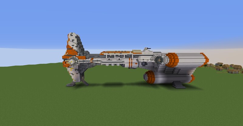 Sphyrna-class Hammerhead corvette Minecraft Map