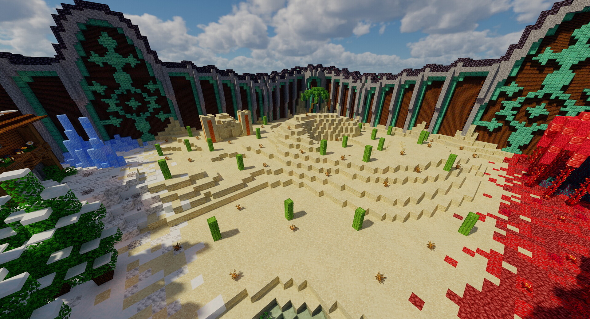 Pvp arena Minecraft Map