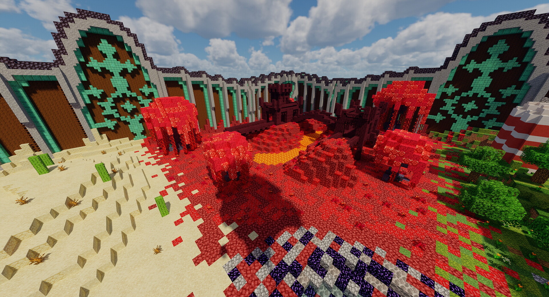 Pvp arena Minecraft Map