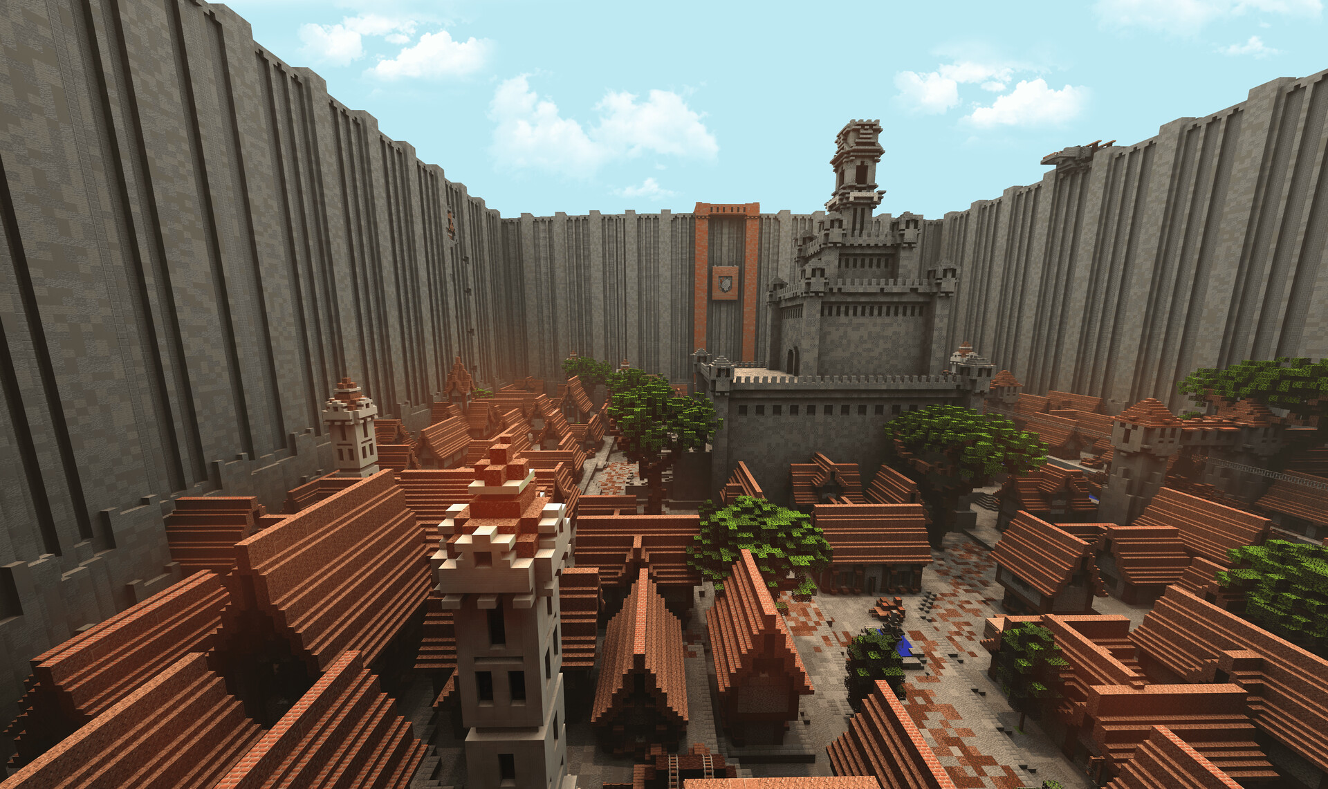 Paradis Island | Shingeki no Kyojin for the server "SNK FR" Minecraft Map
