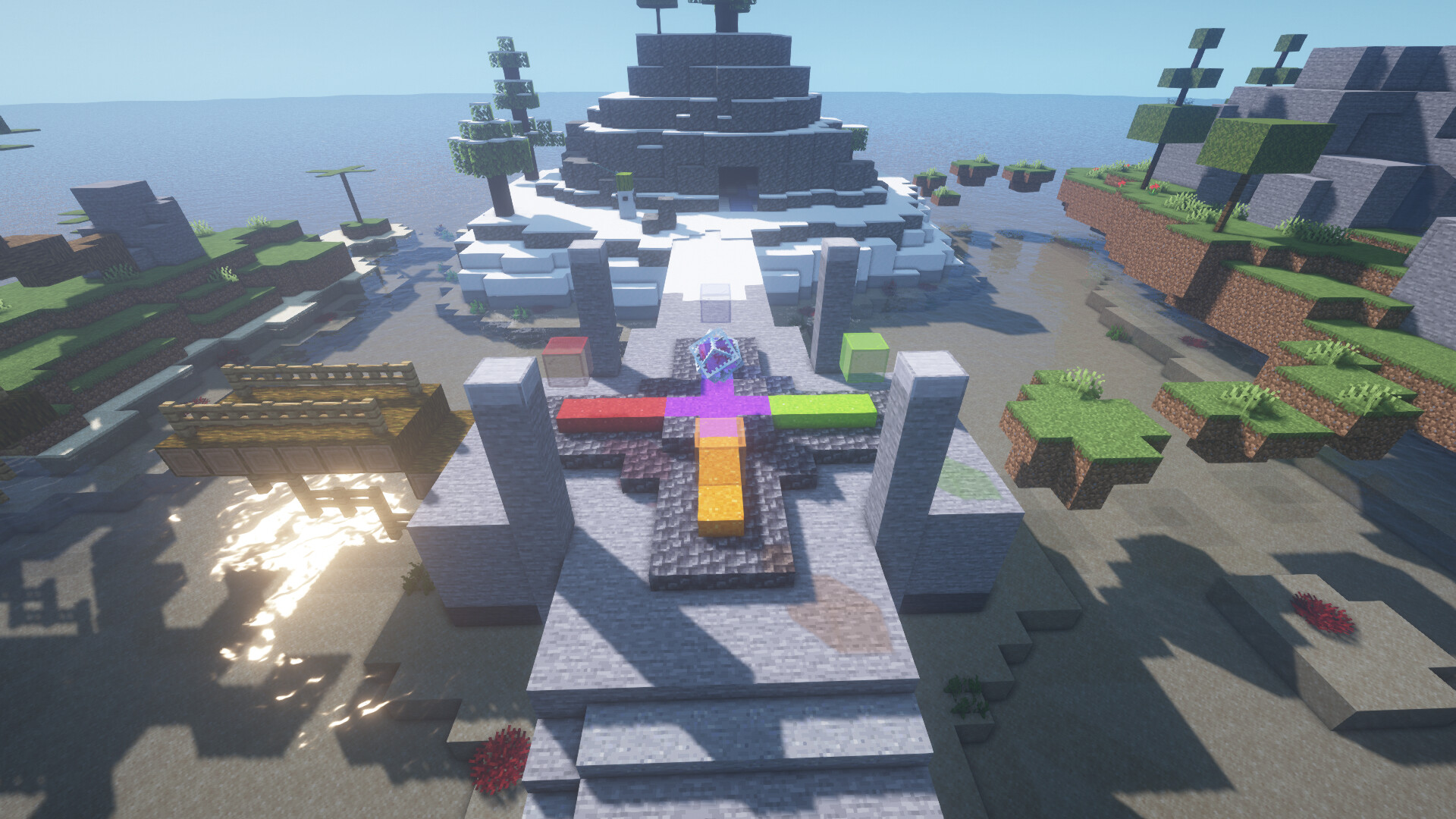 Pixel Gun 3D - Four Seasons Minecraft Map