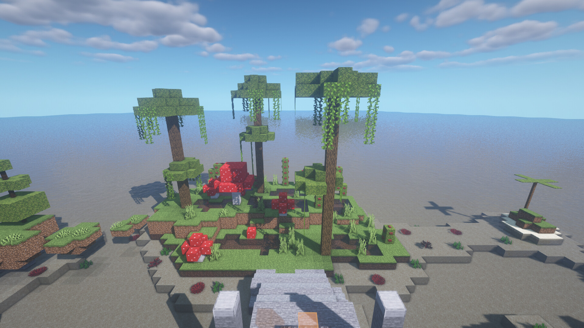 Pixel Gun 3D - Four Seasons Minecraft Map