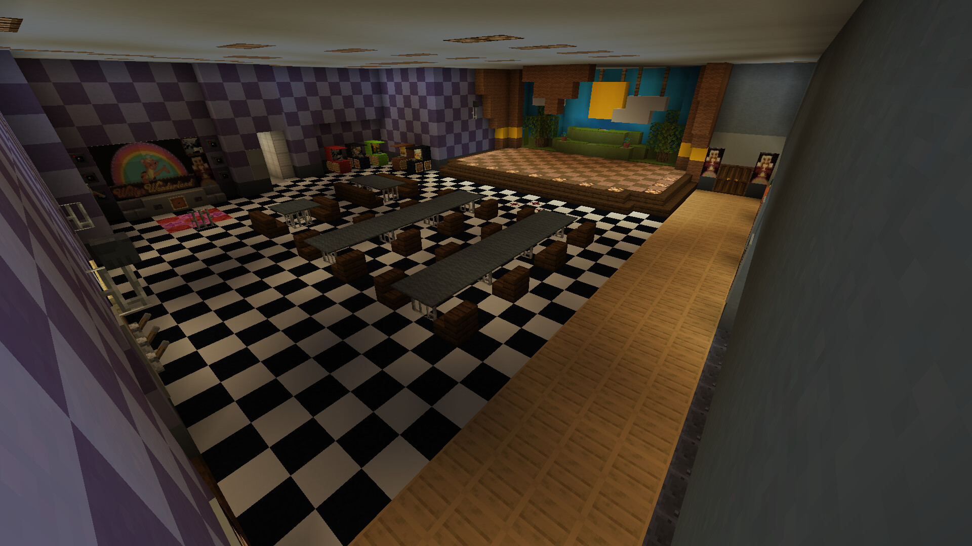 Gizzy Gazza's Willy's Wonderland + Fnaf Rolplay Map Minecraft Map