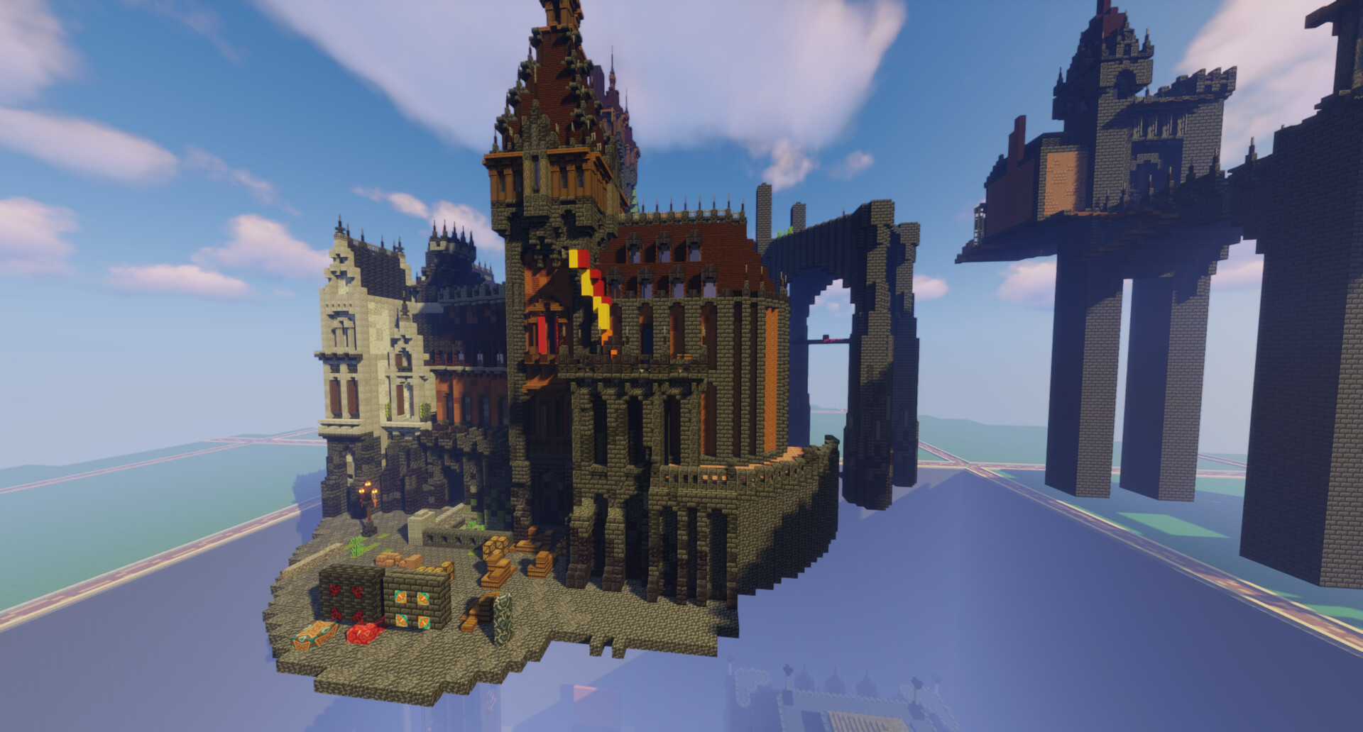 Castle Design (20% Complete) Minecraft Map