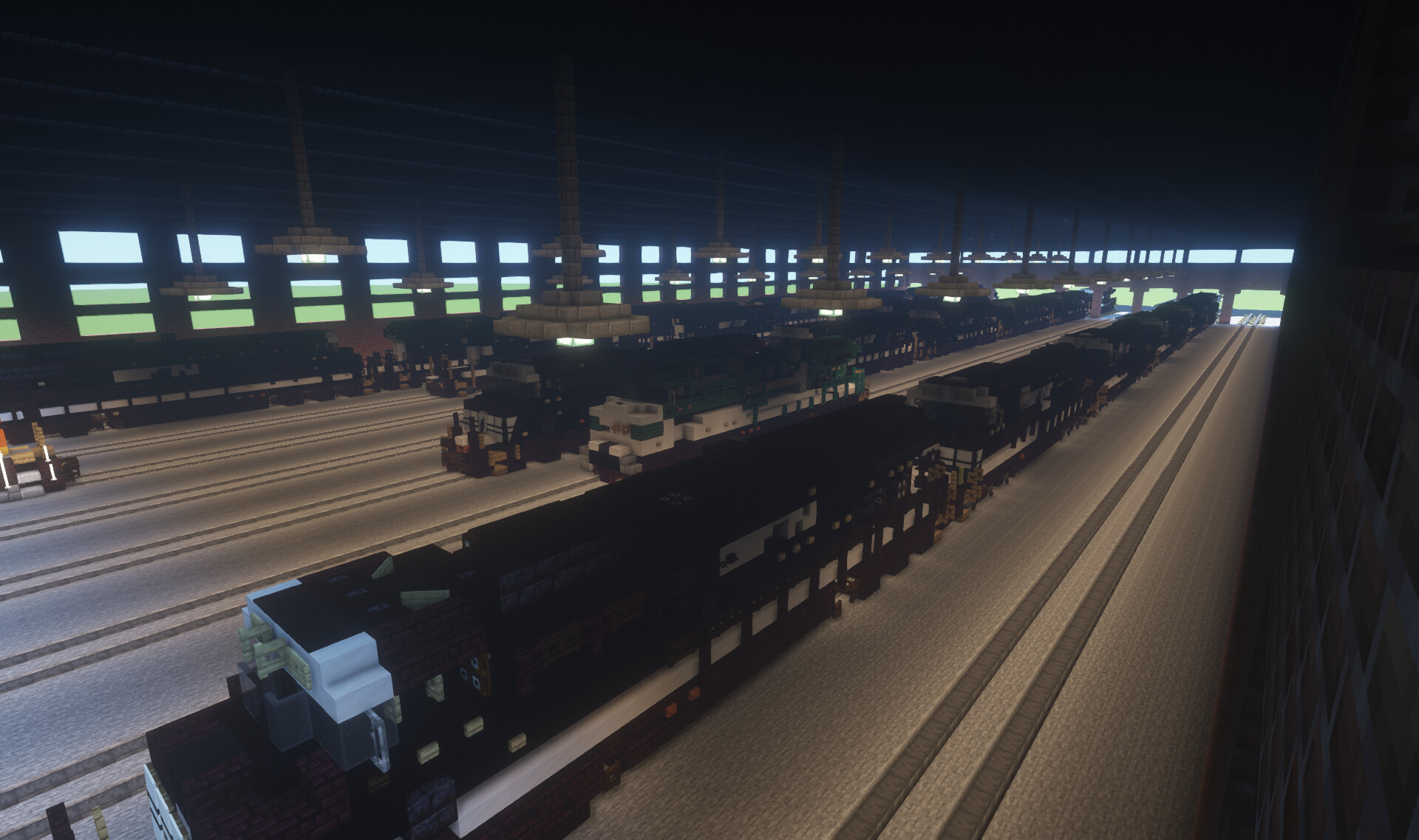 NS Rail Yard Minecraft Map