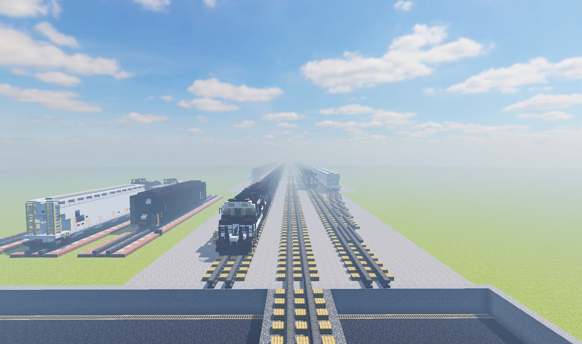 NS Rail Yard Minecraft Map