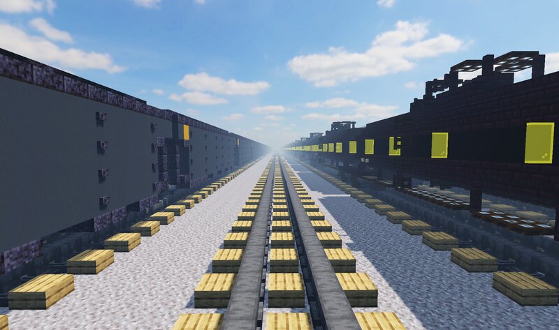 NS Rail Yard Minecraft Map