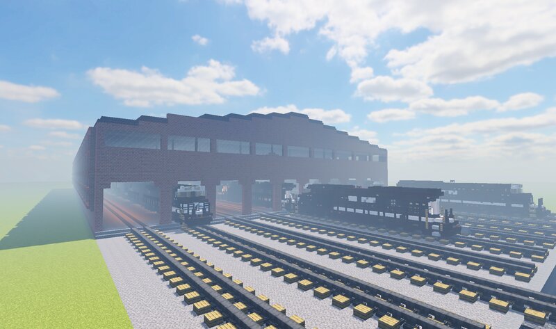 NS Rail Yard Minecraft Map