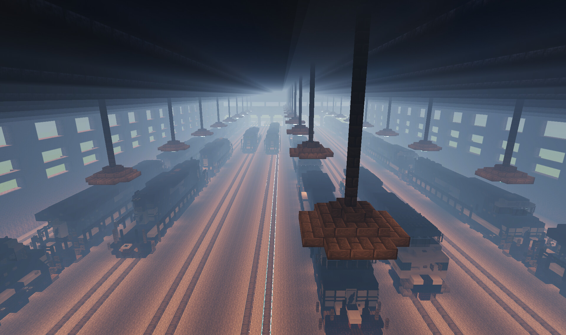 NS Rail Yard Minecraft Map