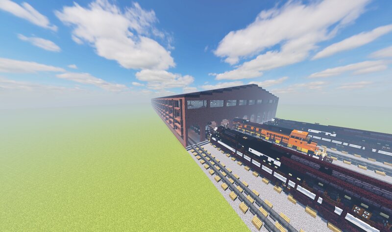 NS Rail Yard Minecraft Map