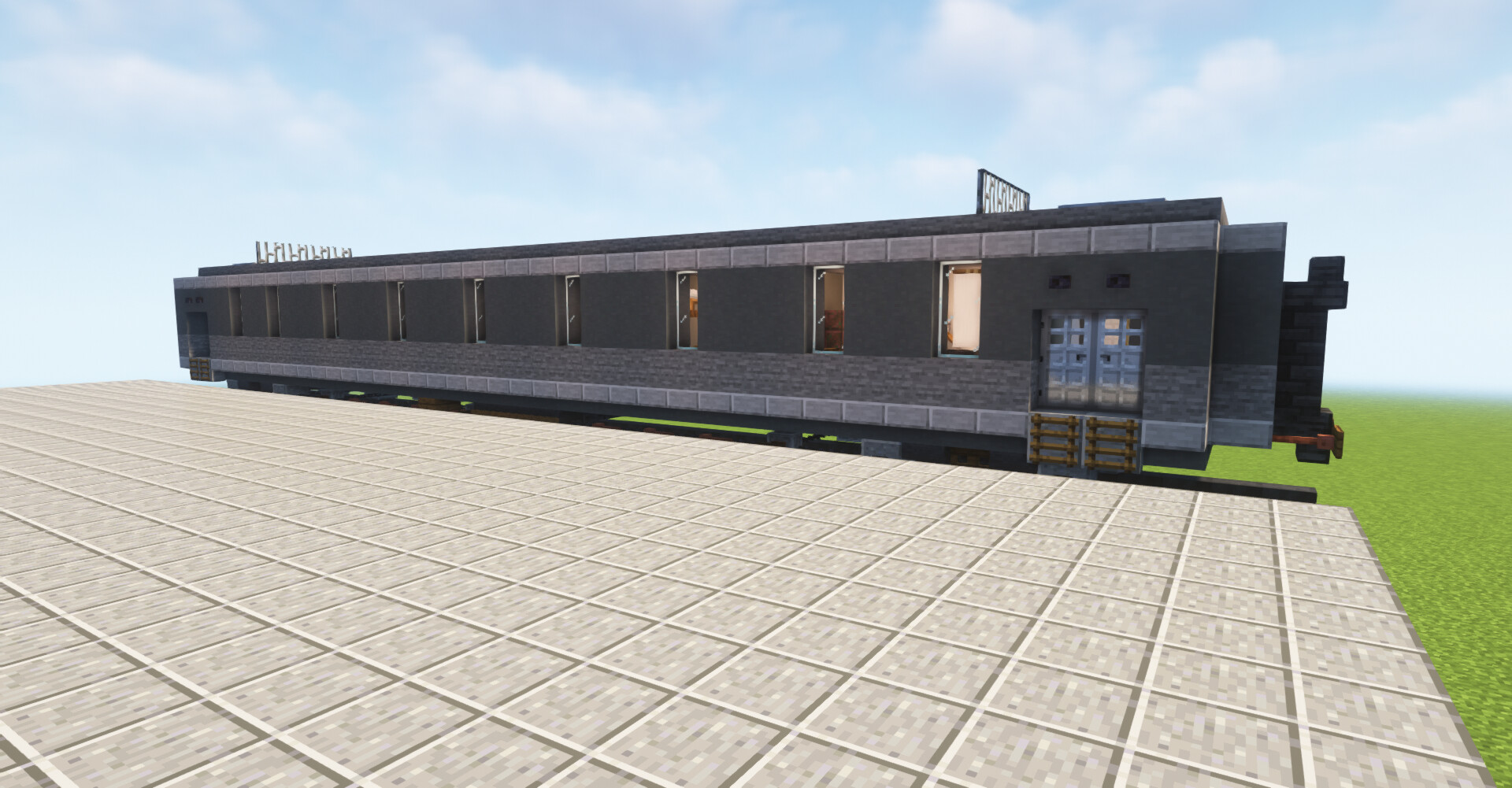 Train car | 1.19 Minecraft Map