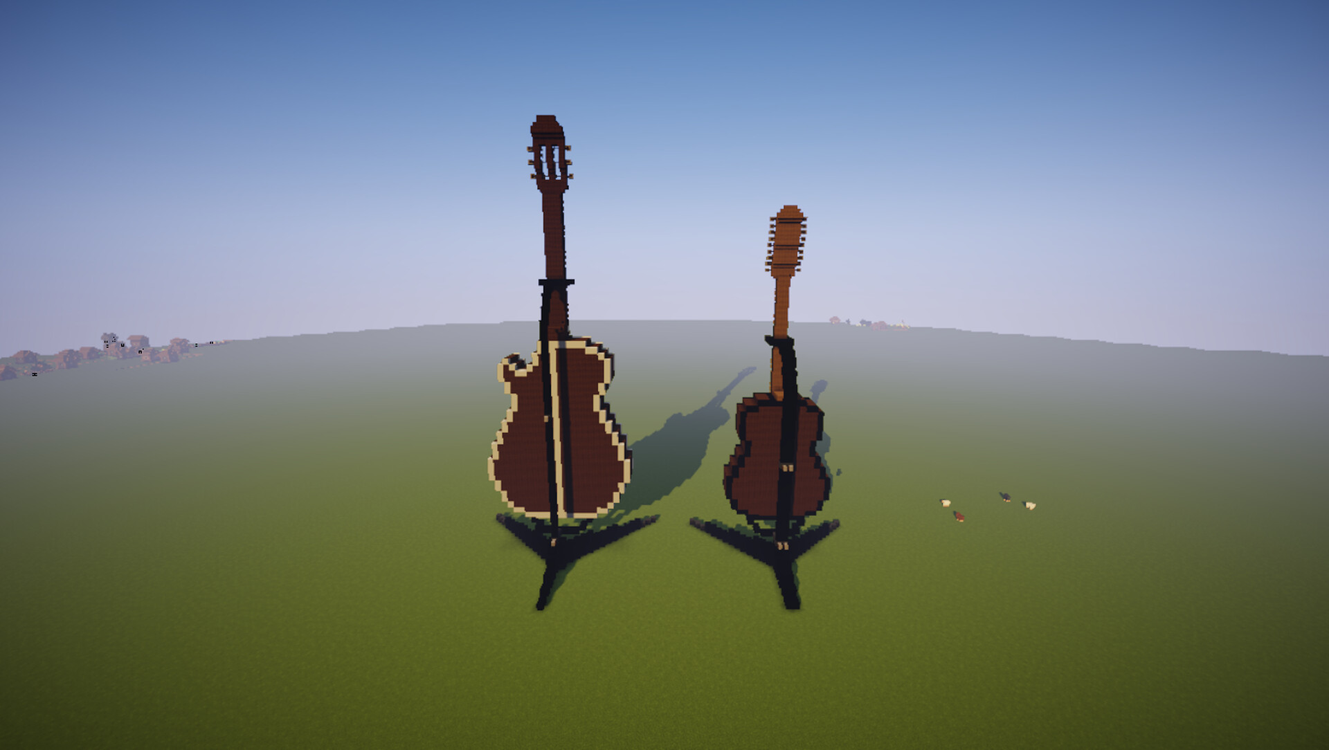 Guitarra acústica y Tiple Colombiano Minecraft Map
