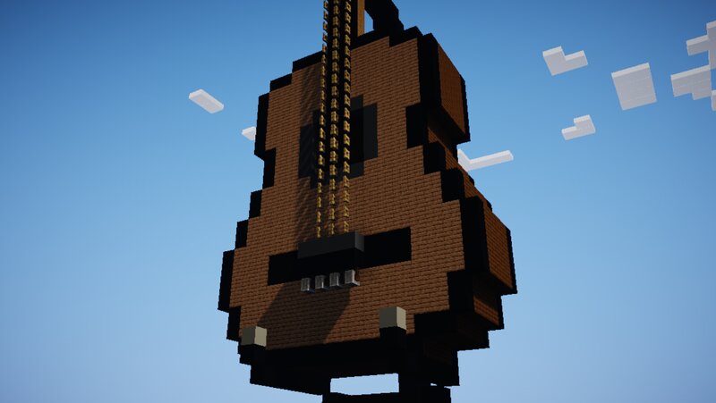 Guitarra acústica y Tiple Colombiano Minecraft Map