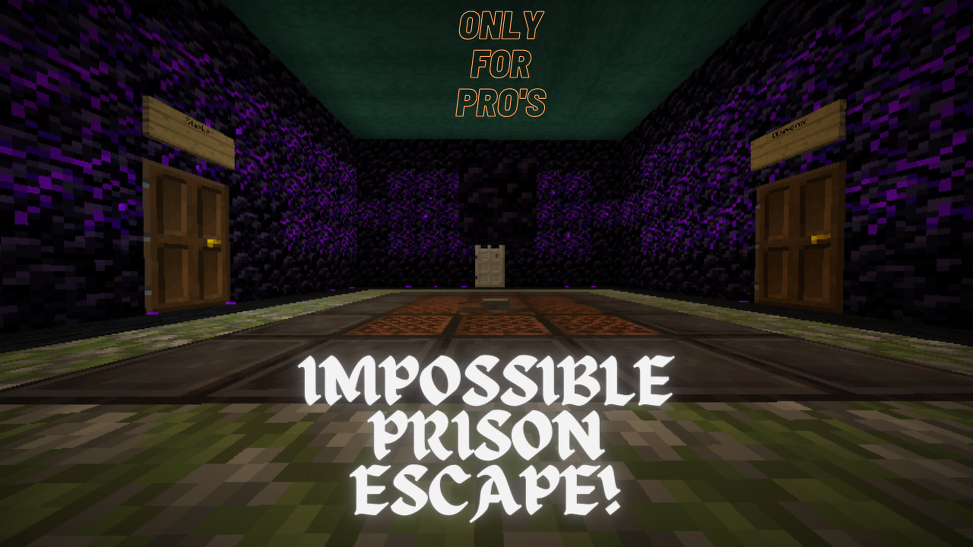 Impossible escape (Only pro's can escape) Minecraft Map
