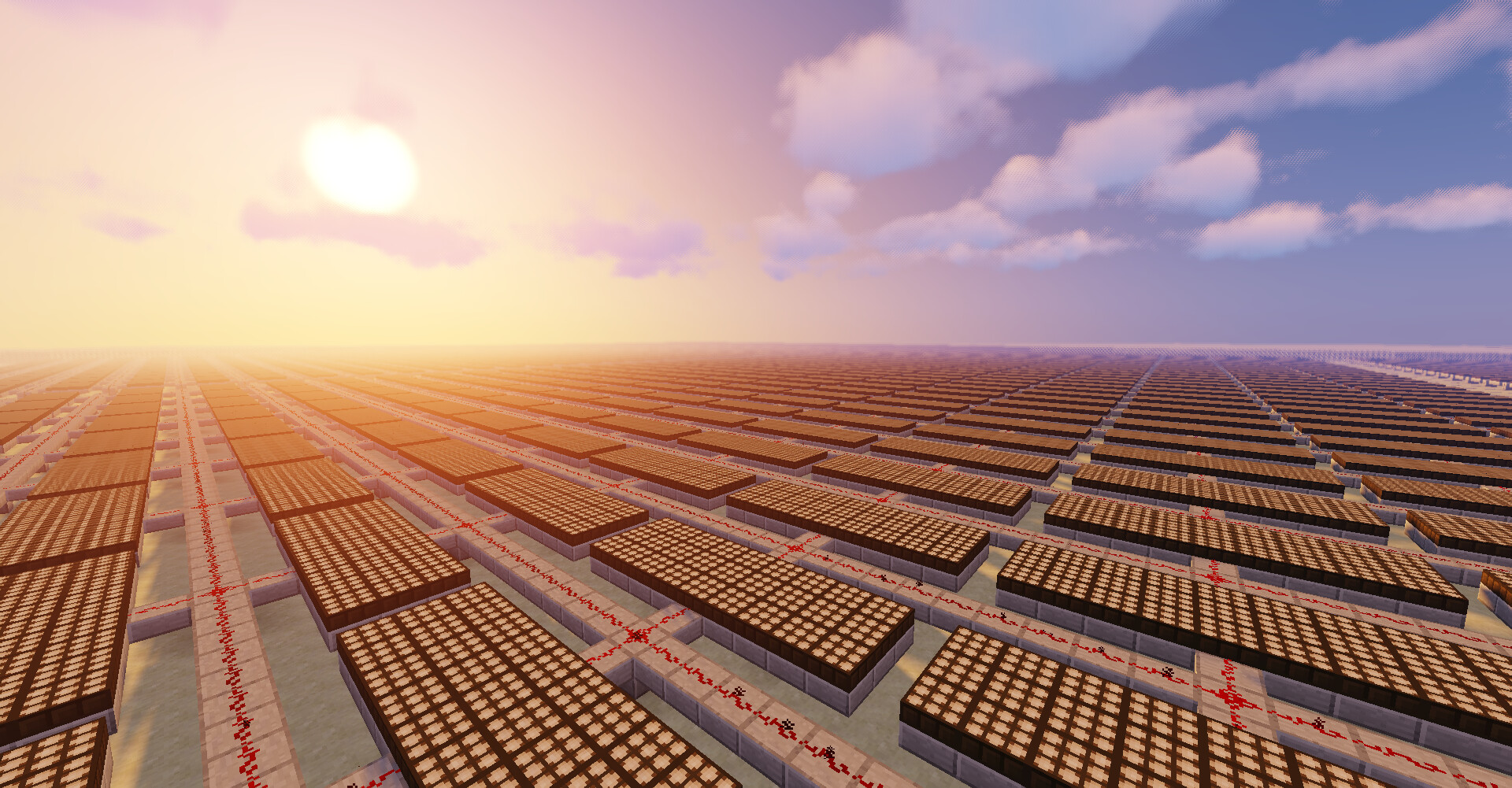 Solar Power Farm 1.11.2 Minecraft Map