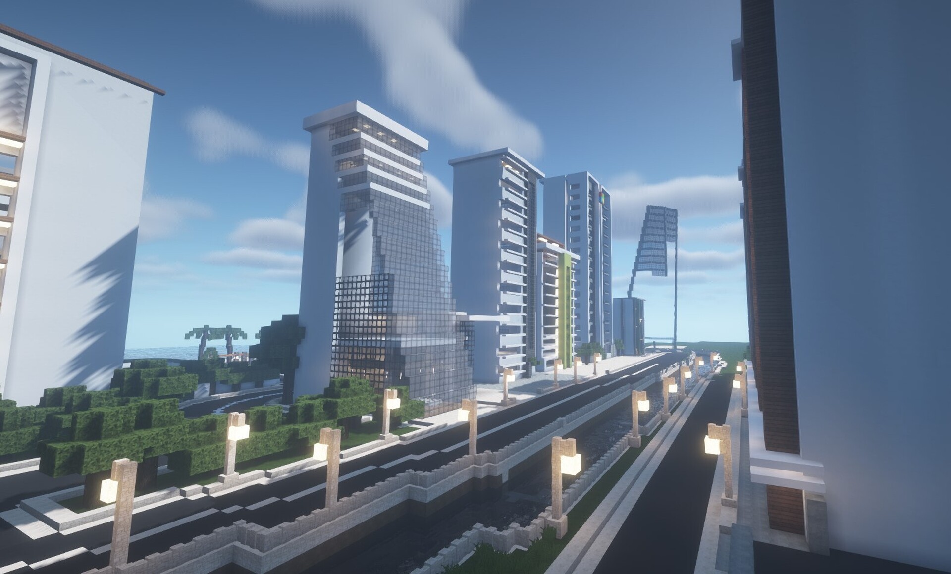 HOLLYVILLE CITY Minecraft Map