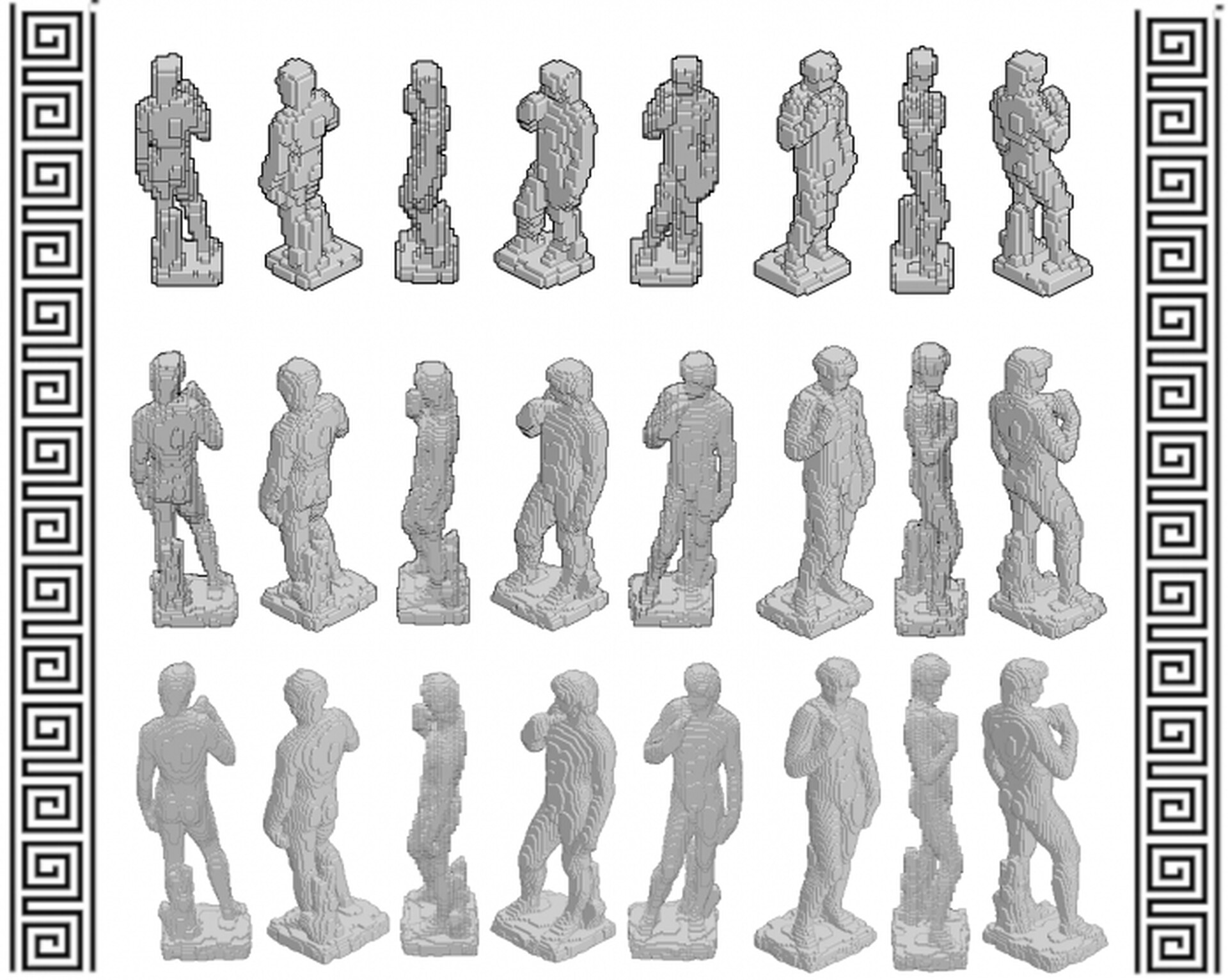 David (Michelangelo) - Schematics Minecraft Map