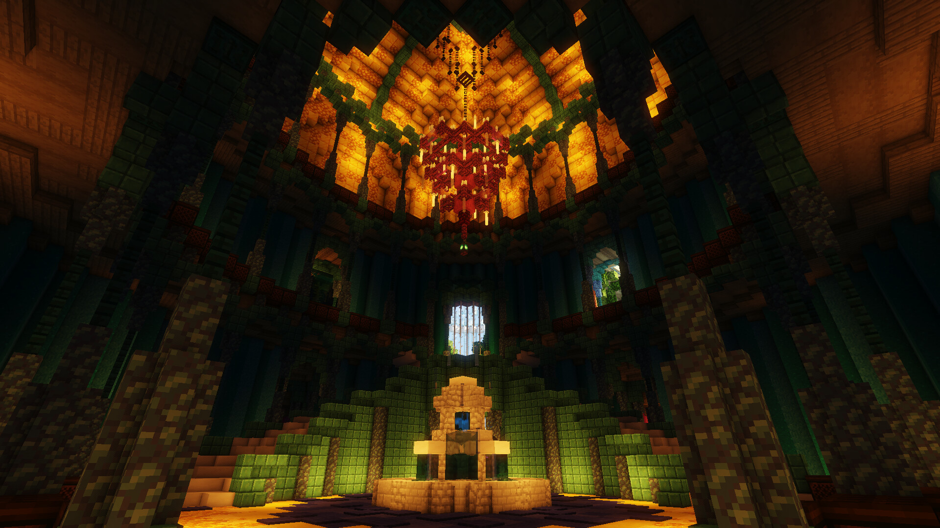 The Luminion Palace - High elf Palace - Fables and Fantasy RP Minecraft Map